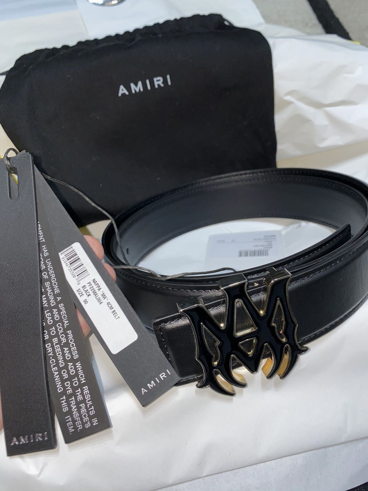 Amiri Amiri MA belt | Grailed