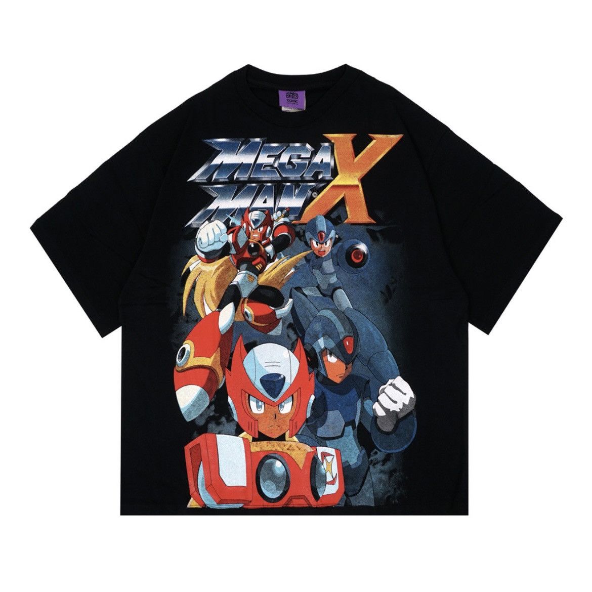 Anima × Nintendo × Streetwear Anime Mega Man X Modern Bootleg Tee | Grailed
