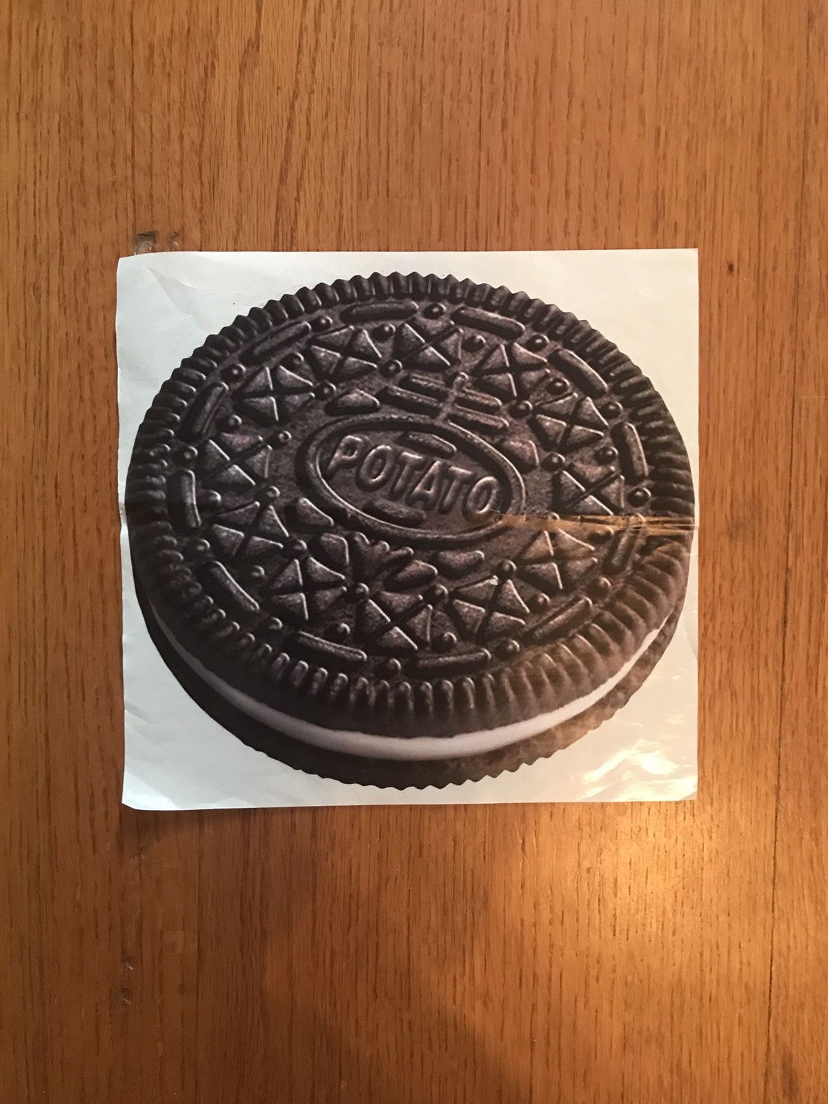 Imran Potato Oreo sticker | Grailed