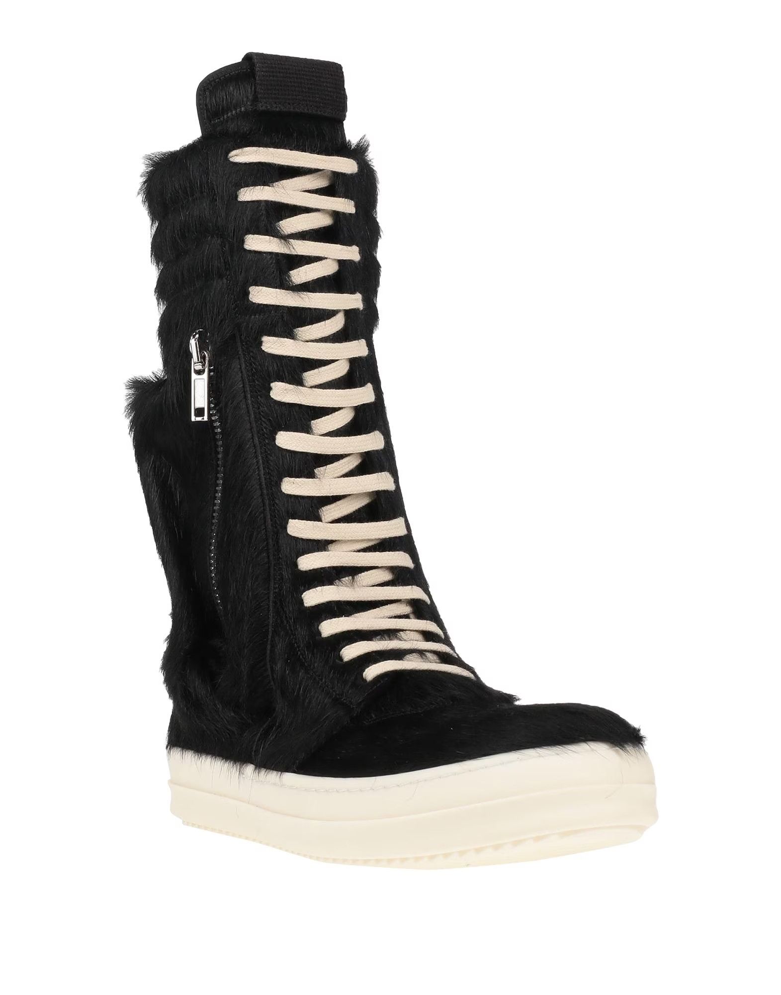 Leather × Rick Owens RICK OWENS SNEAKERS SHOES BOOTS HIGH DUNKS RAMONES ...