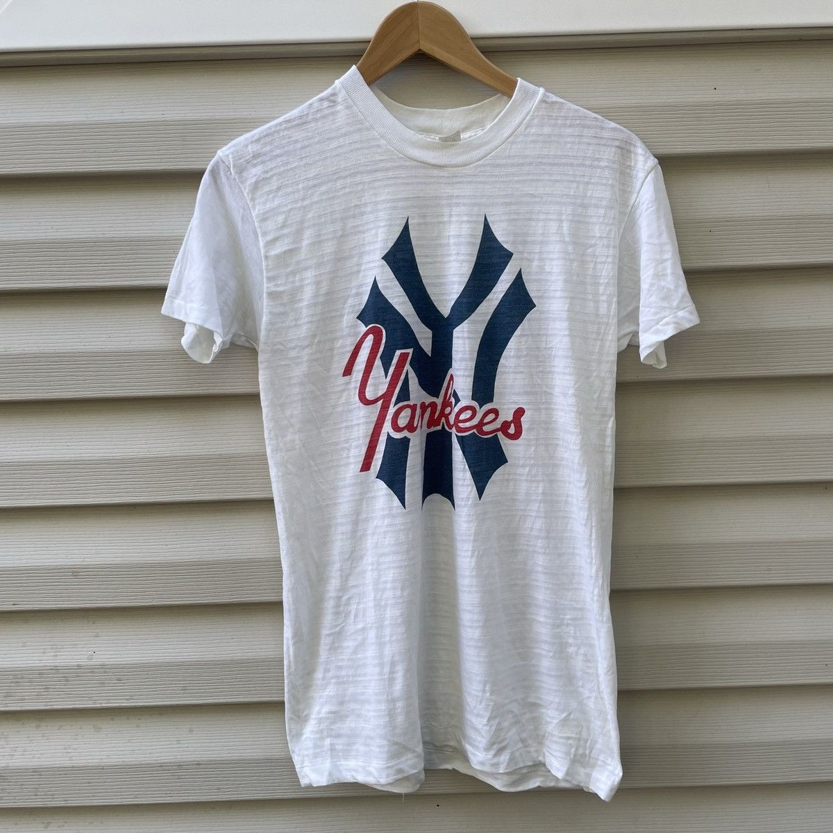 MLB × New York Yankees × Vintage 80s yankees t | Grailed