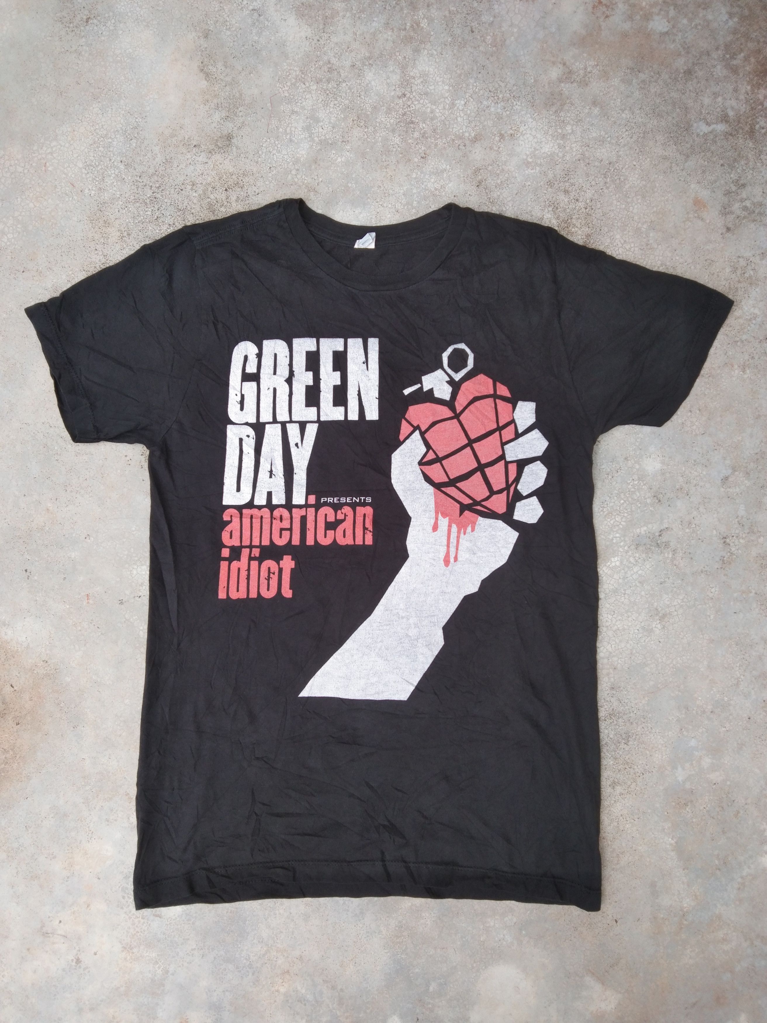 Rock Band T Shirt Green Day American Idiot Made In USA | Grailed