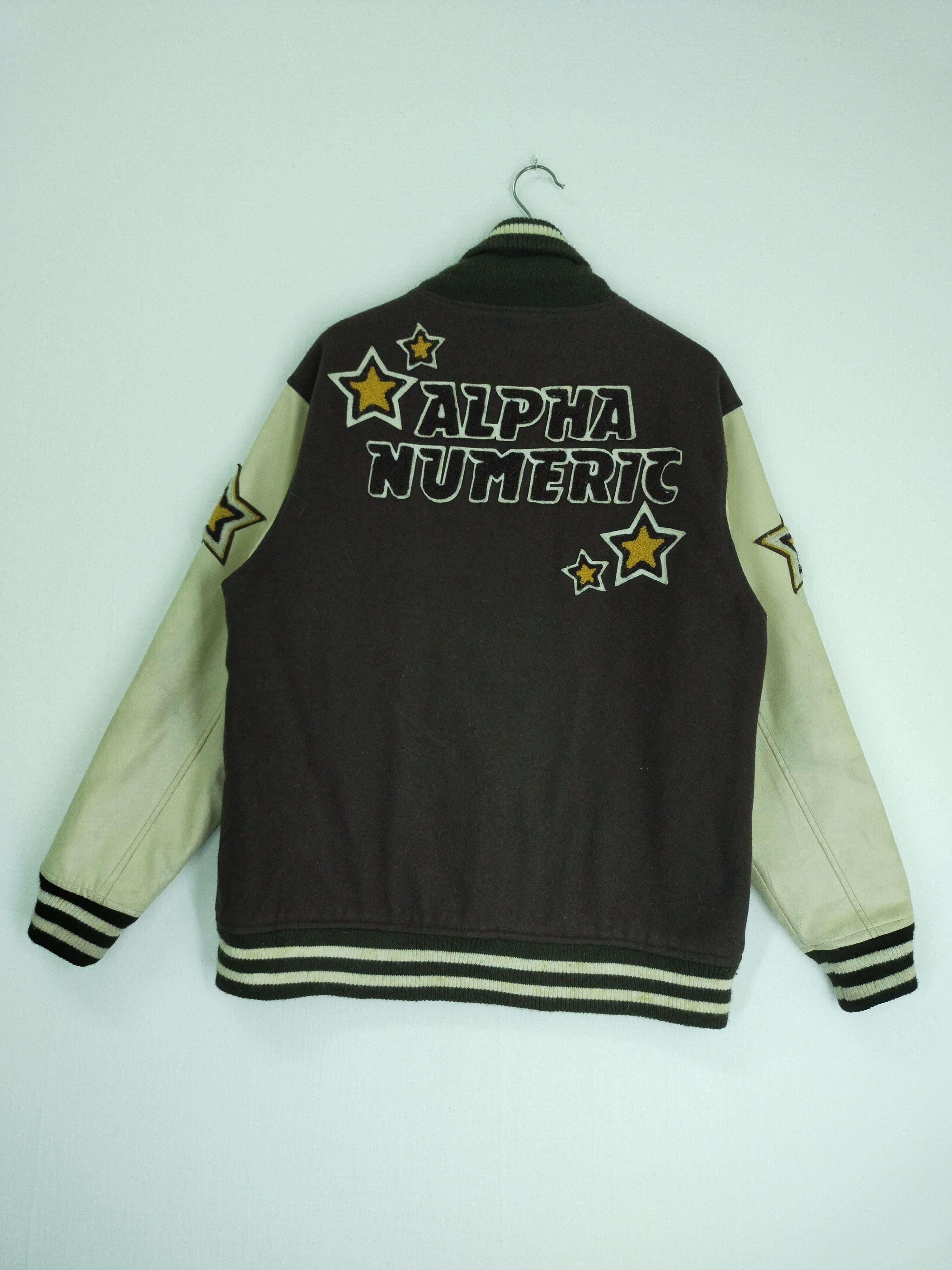 Alpha Numeric Clothing VINTAGE VARSITY ALPHA NUMERIC JACKET | Grailed Alpha Numeric Clothing VINTAGE VARSITY ALPHA NUMERIC JACKET | Grailed