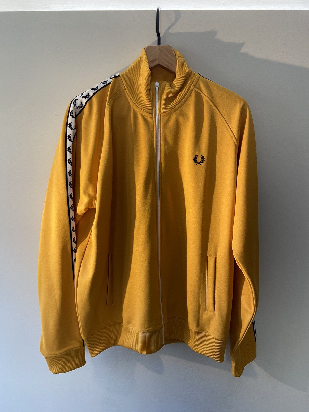 Fred Perry Fred Perry Yellow Track Jacket | Grailed