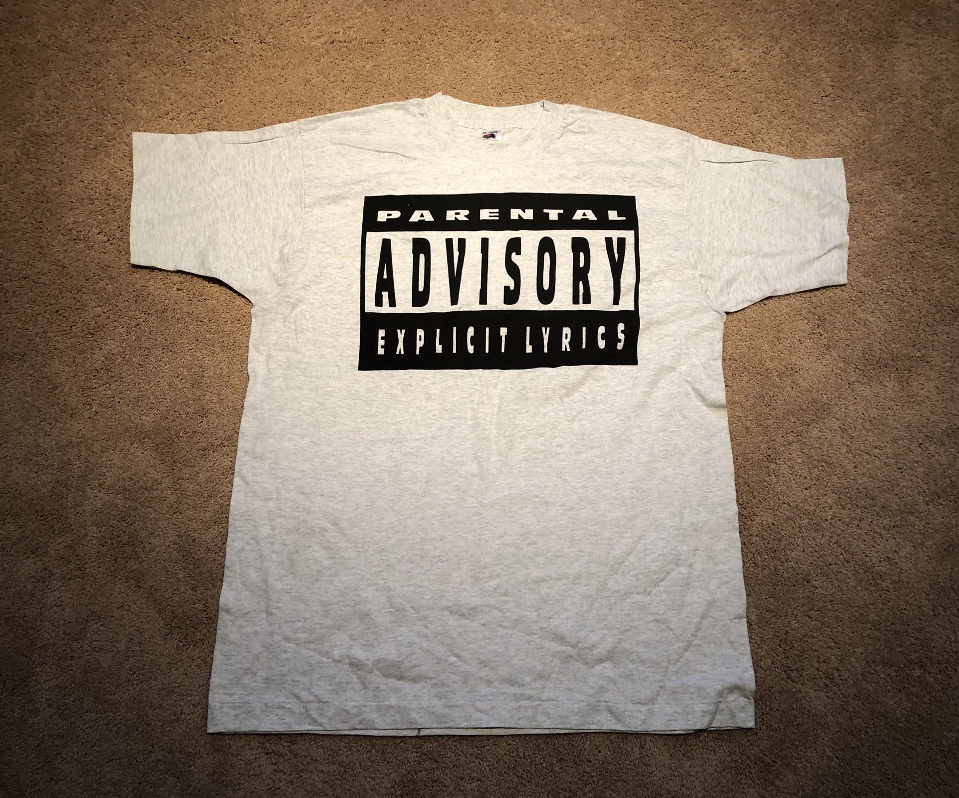Vintage Vintage 90s Parental Advisory Rap T Og Hip Hop | Grailed