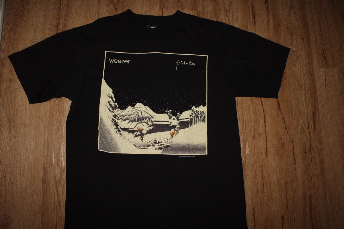 Band Tees × Vintage vintage 96 Weezer Pinkerton band t shirt | Grailed