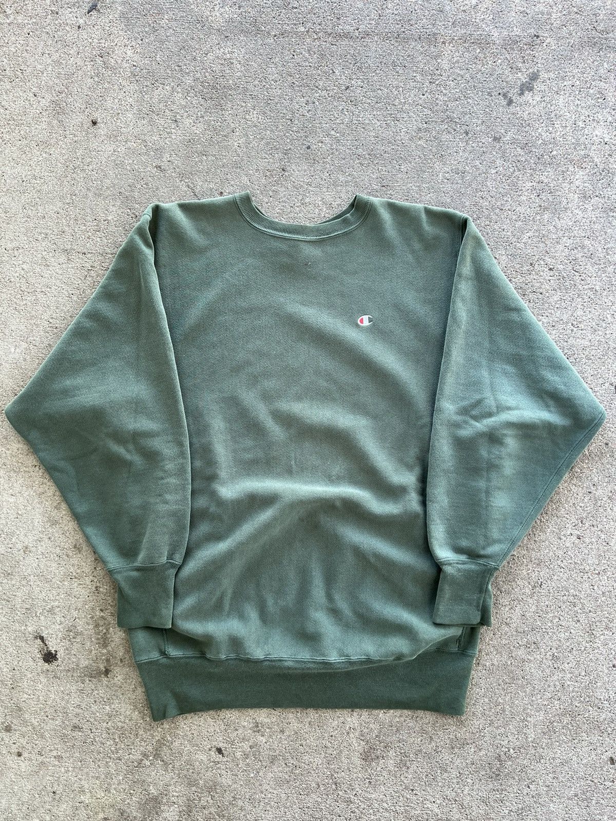 Vintage Vintage 90’s Earth Tone Forest Green Champion Reverse Weave ...