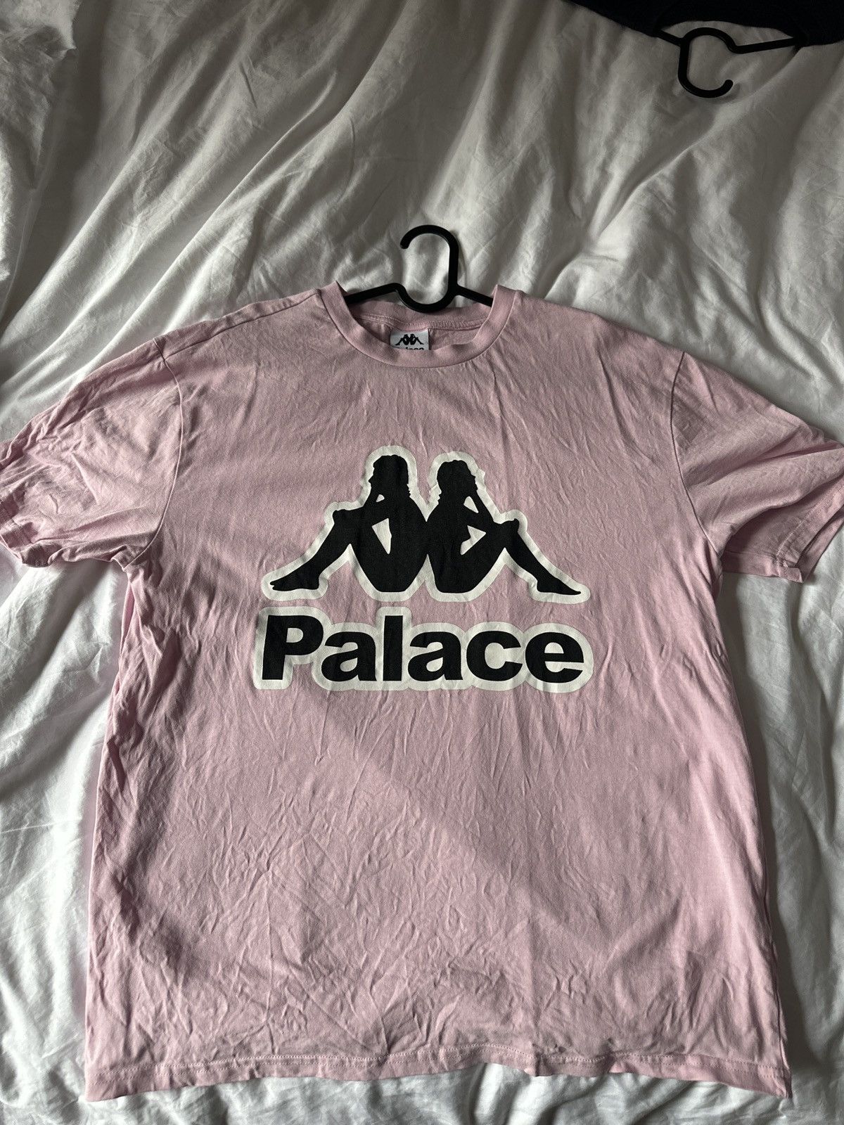 Palace Palace x Kappa Tee Pink | Grailed