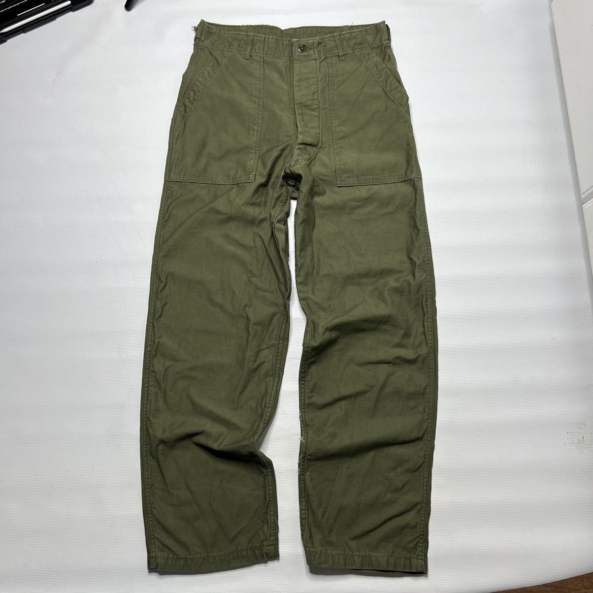 Vintage vintage green og 107 cotton fatigues usmc Vietnam war 32 | Grailed