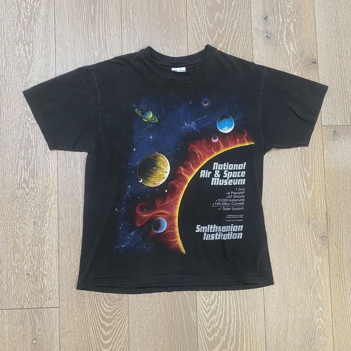 Rare × Streetwear × Vintage Vintage 90s Smithsonian Solar System Tee ...