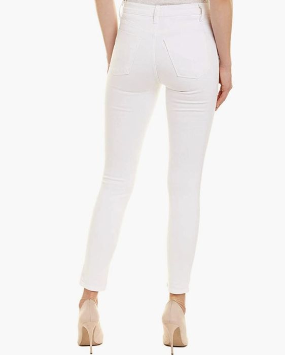 Hudson Hudson Jeans Bullocks High Rise Lace Up Super Skinny White Grailed