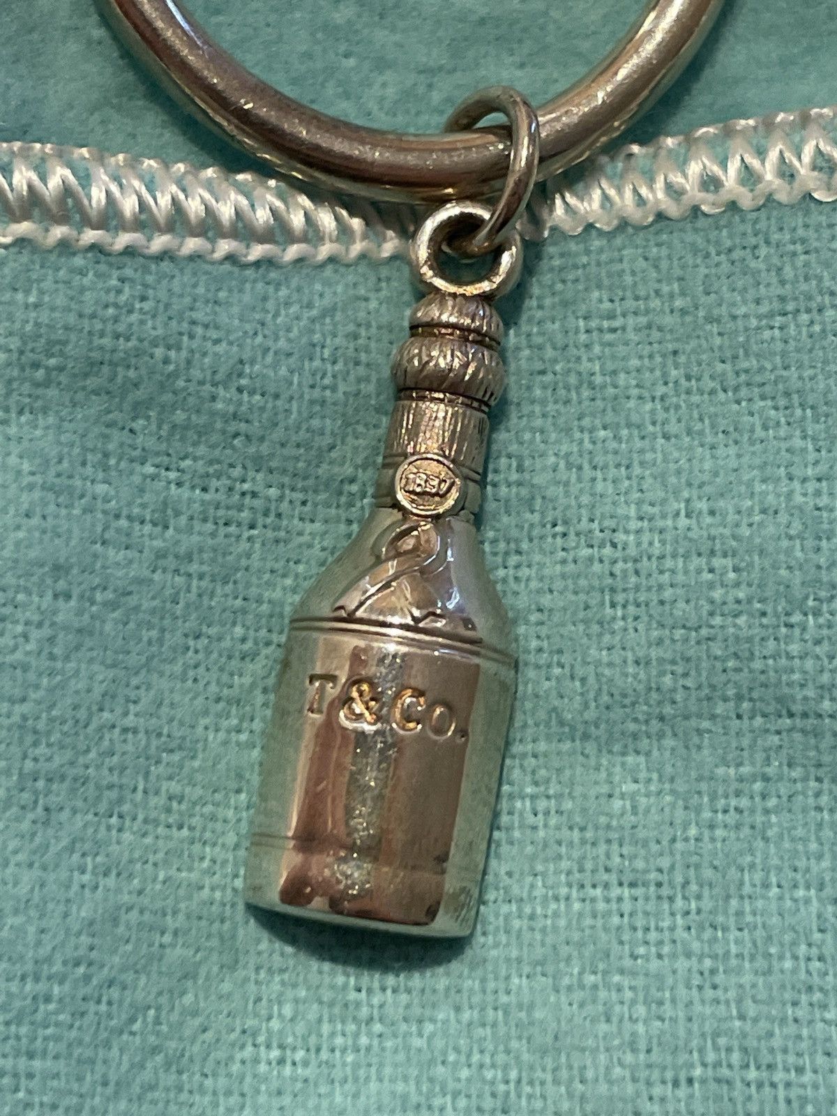 Tiffany & Co. Champagne Bottle Key Ring | Grailed