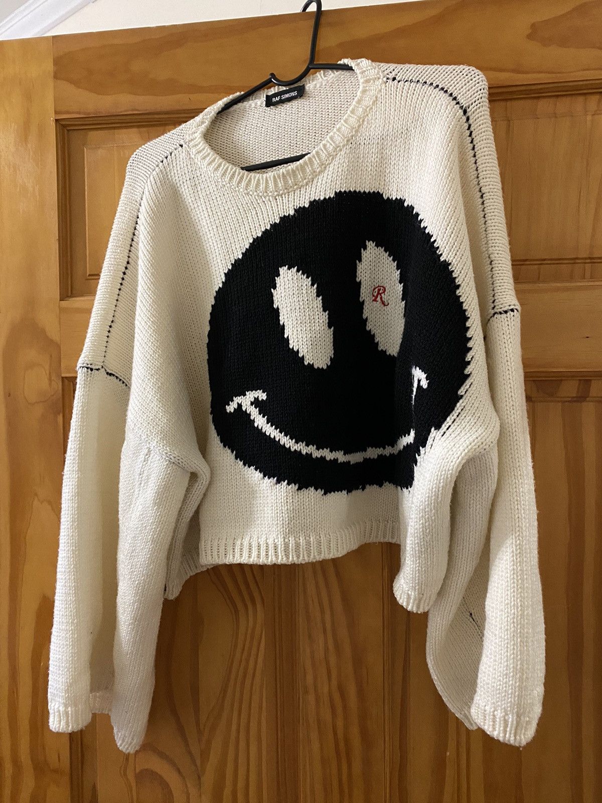 Raf Simons RAF Simons Smiley Face sweater | Grailed