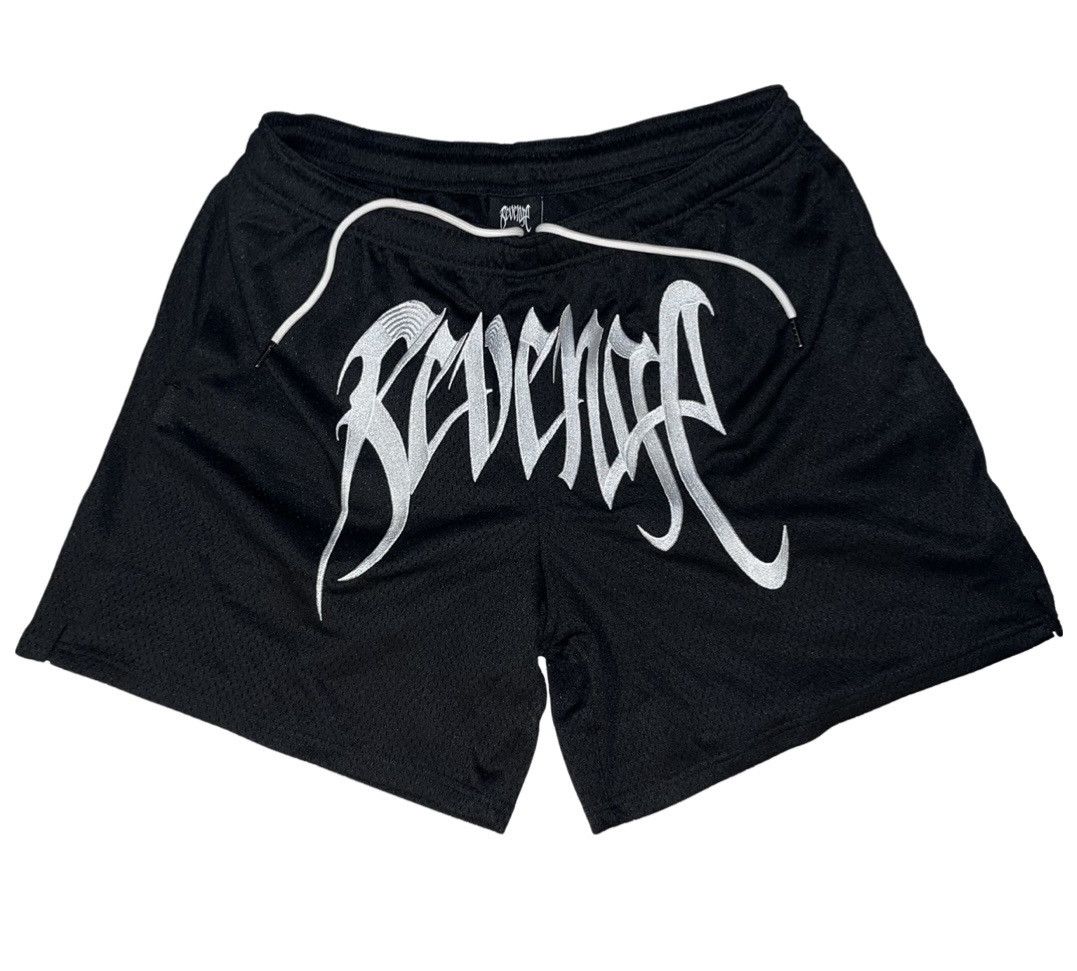 Revenge Revenge Embroidered Basketball Shorts - Large | Grailed