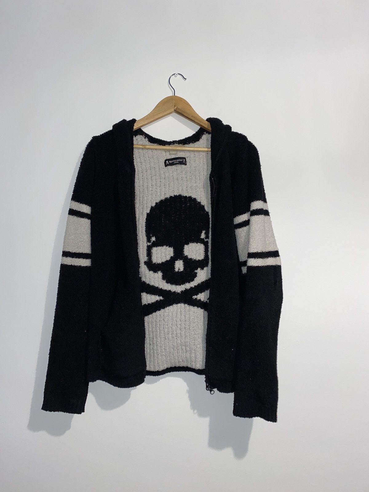 Mastermind Japan MASTERMIND JAPAN FLUFFY ZIP UP HOODIE | Grailed