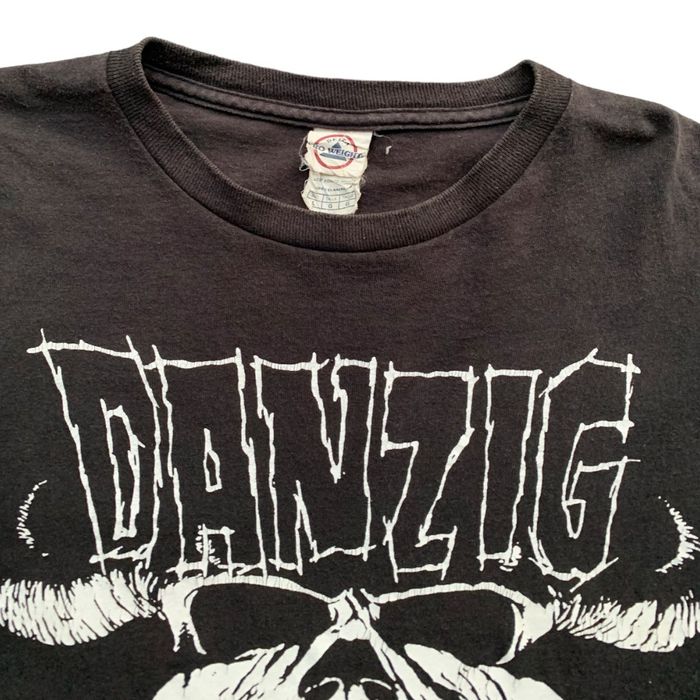 Vintage Danzig T-shirt Skull Logo Spellout Band Tee Misfits L | Grailed