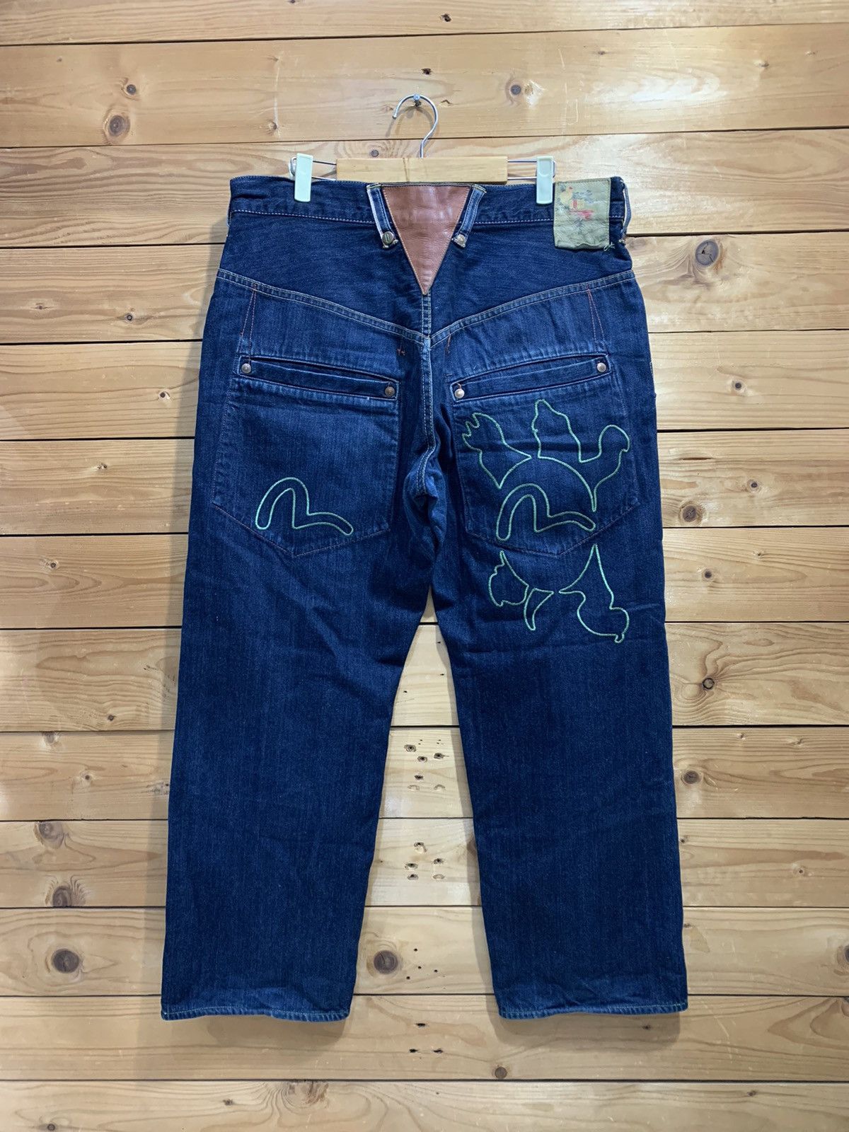 Vintage Evisu x Philip Goss Selvedge Denim Pants | Grailed