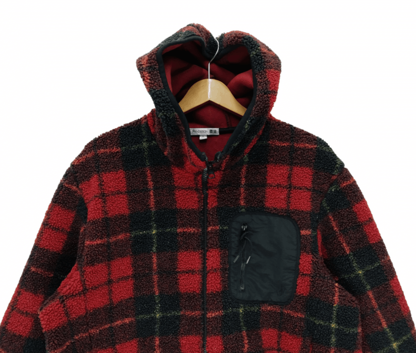 Uniqlo Uniqlo X Jw Anderson Fleece Hoodie Jacket | Grailed