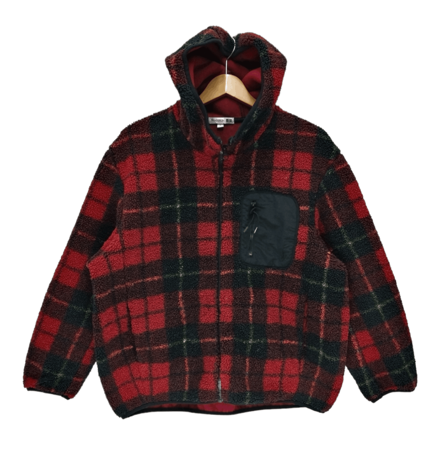 Uniqlo Uniqlo X Jw Anderson Fleece Hoodie Jacket | Grailed