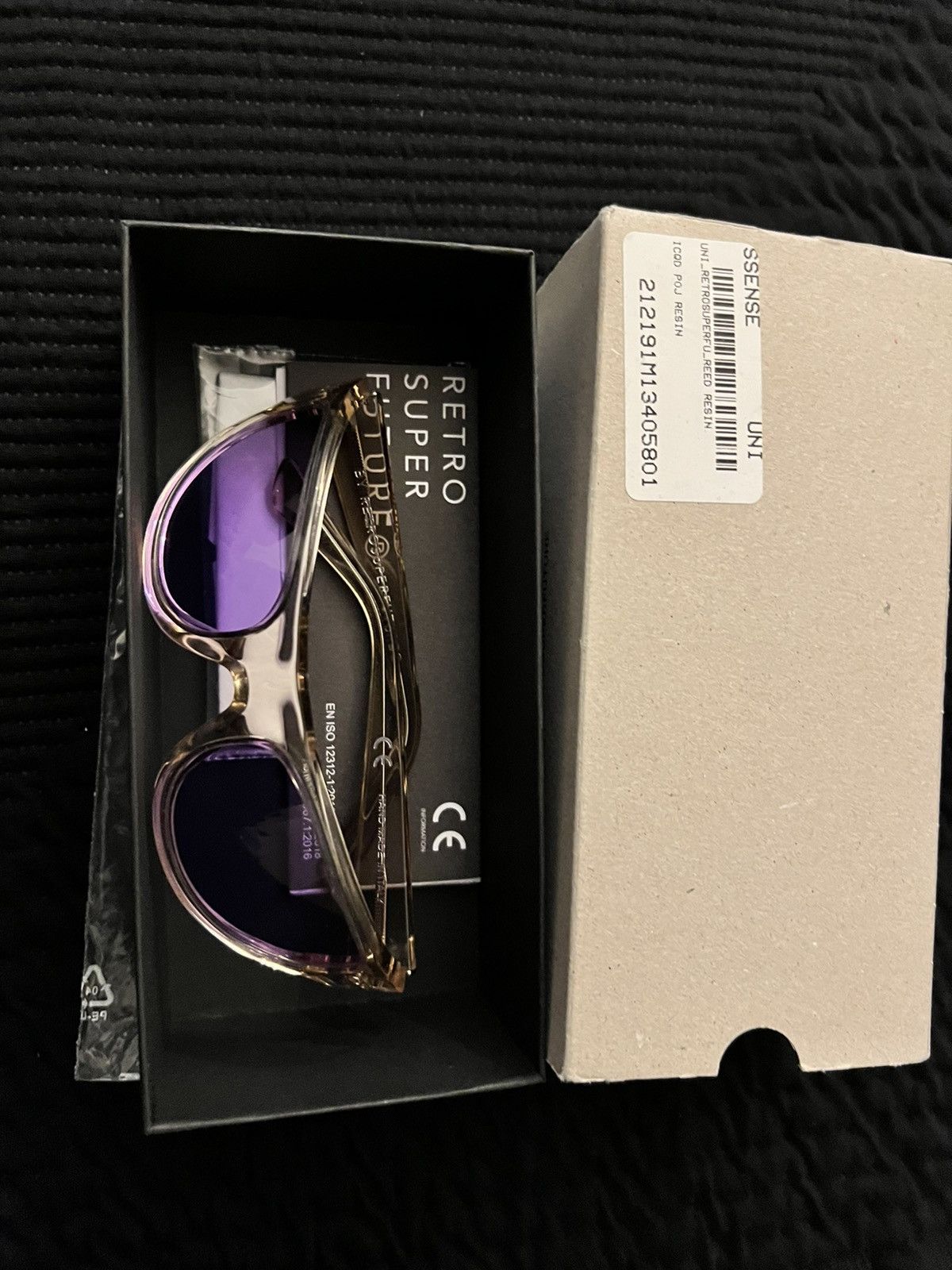 Retrosuperfuture RSF Transparent Purple Glasses | Grailed
