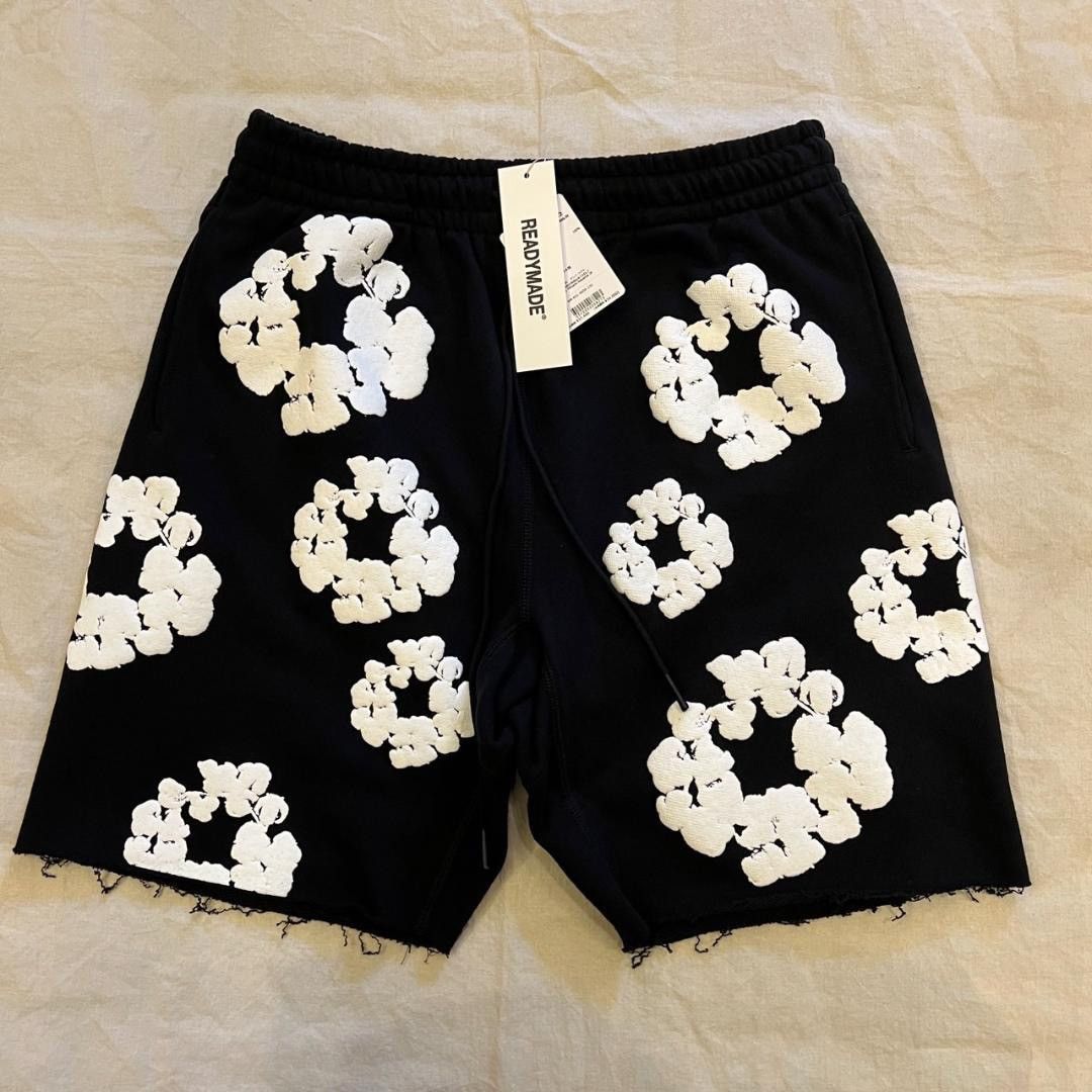 READYMADE Denim Tears Floral Sweat shorts | Grailed