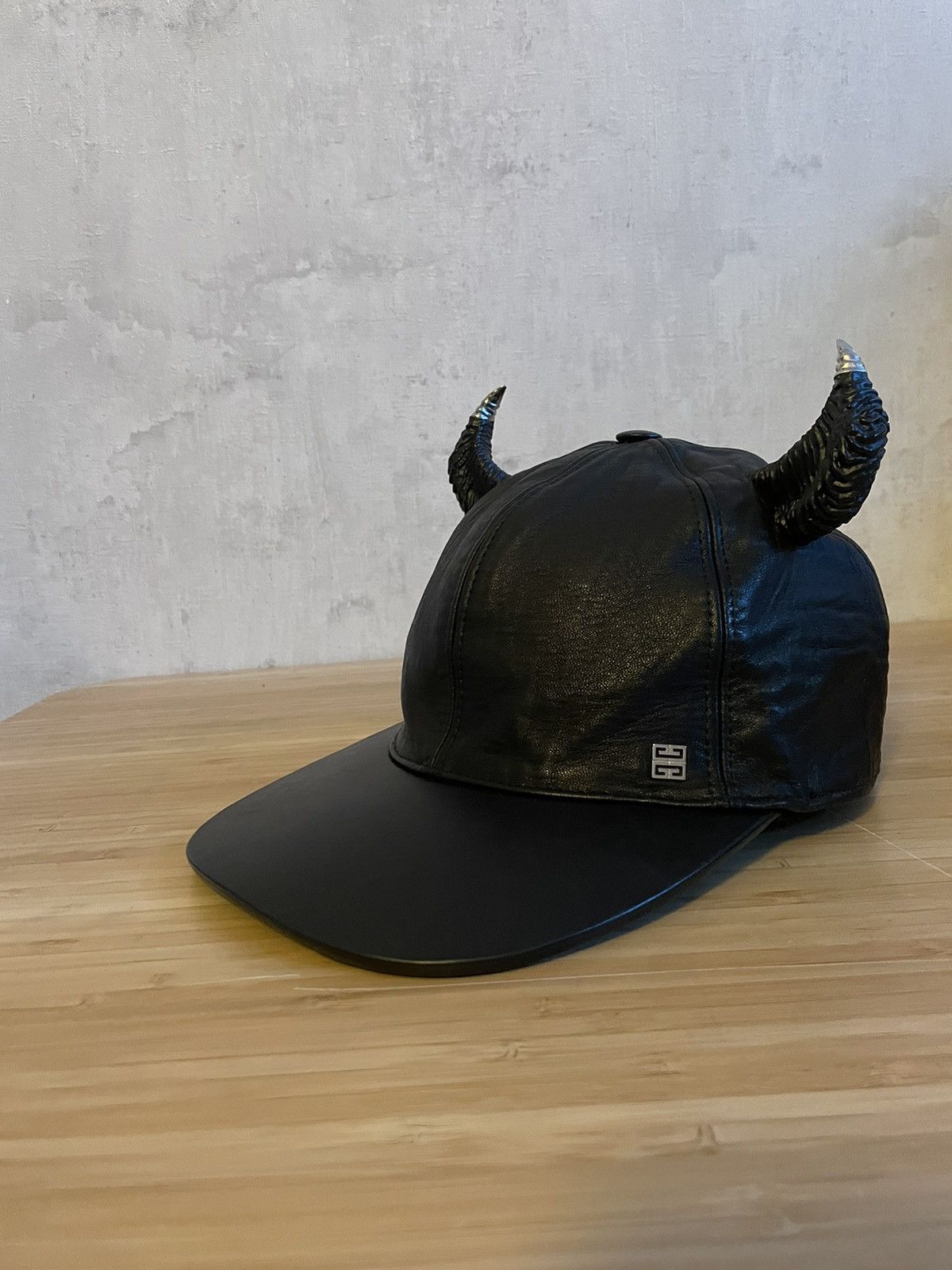 Givenchy Givenchy Leather Horn Hat | Grailed