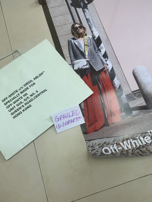 Off-White Off-White Virgil Abloh Limited Edition Poster | Grailed