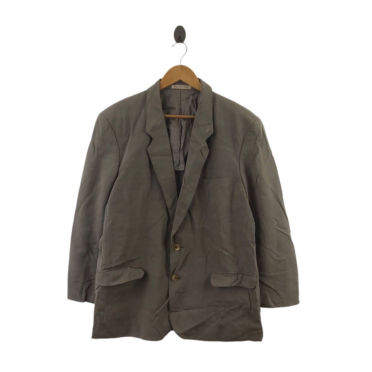 Vintage Vintage PAPAS Japanese Brand Beige Plain Blazer Coat Jacket ...