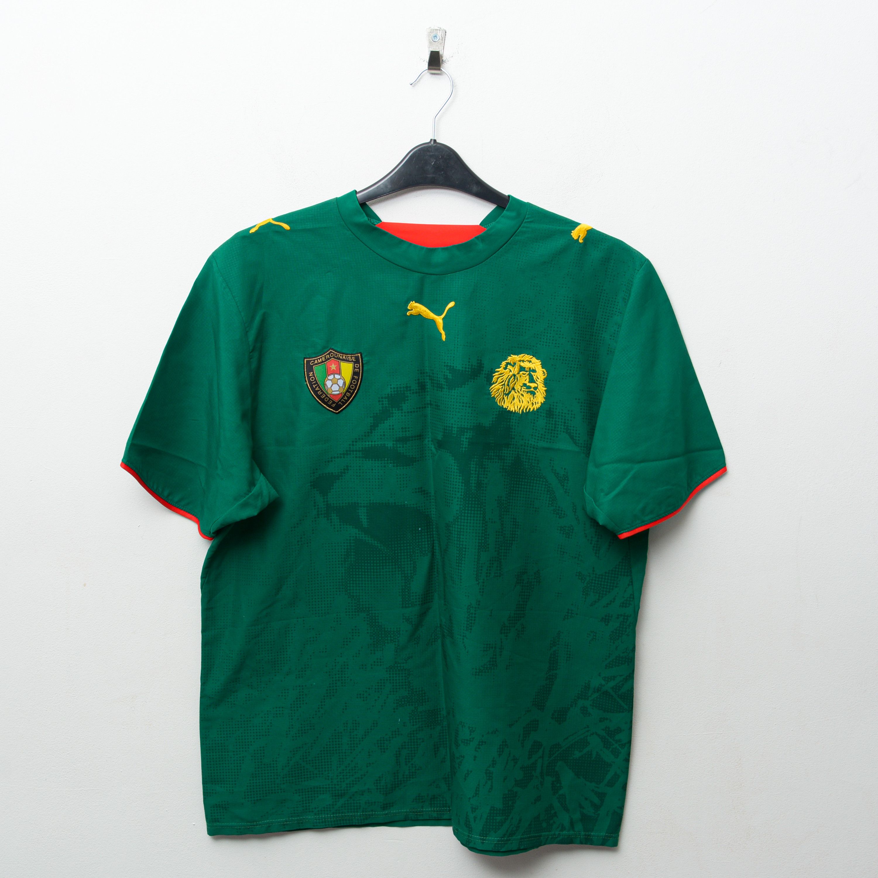 Puma Cameroon Mens L Football Home Shirt World Cup 2005 2006 Kit | Grailed