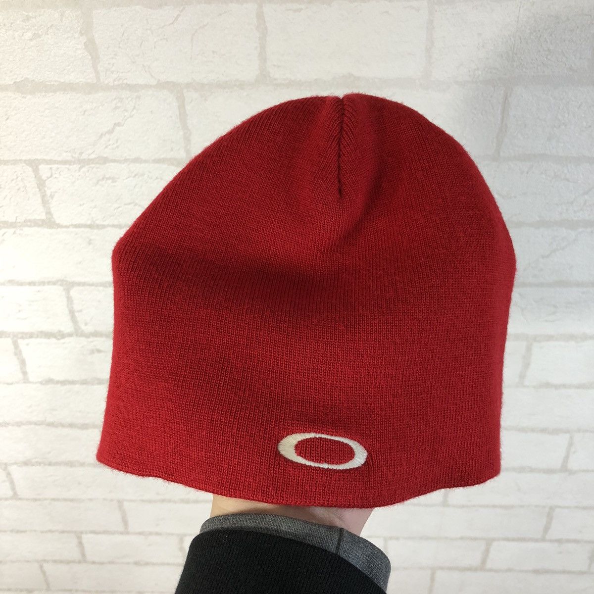 Vintage Rare Vintage Oakley Red Winter Hat Cap Y2K | Grailed