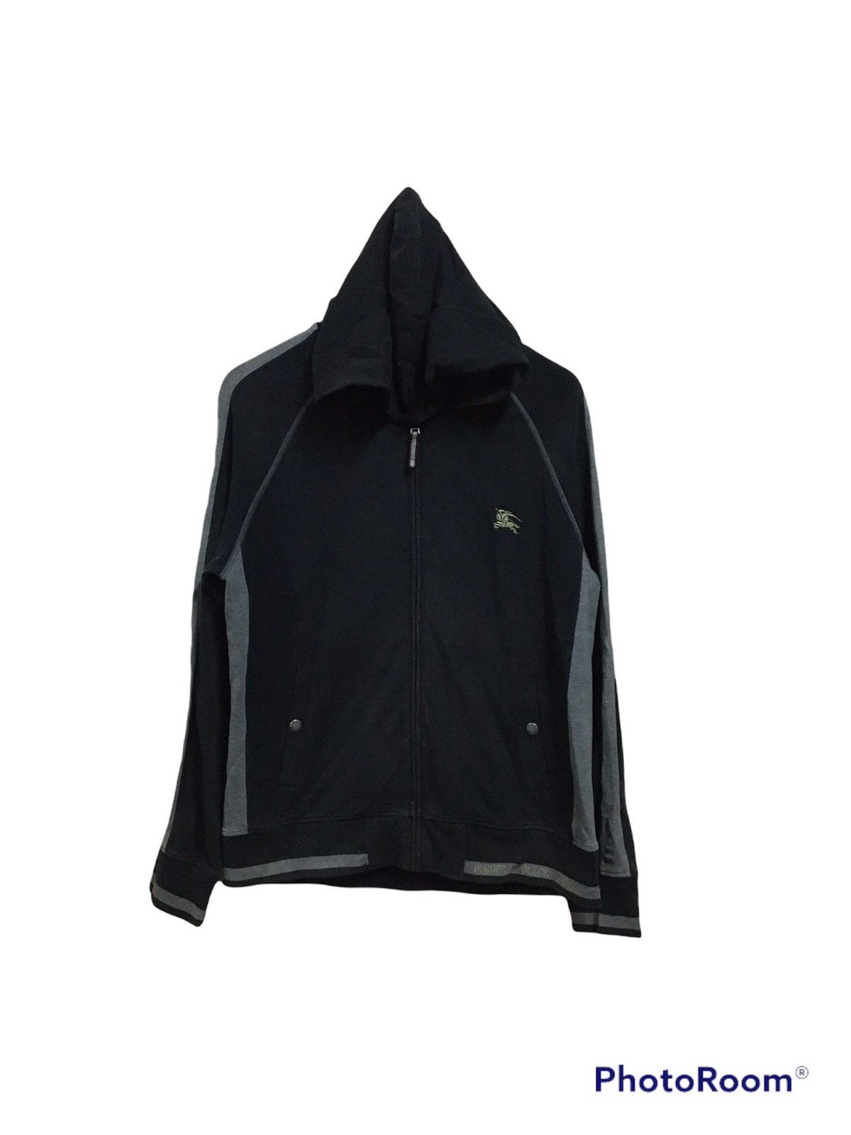 Vintage BURBERRY Black Label zipper hooded rare design | Grailed