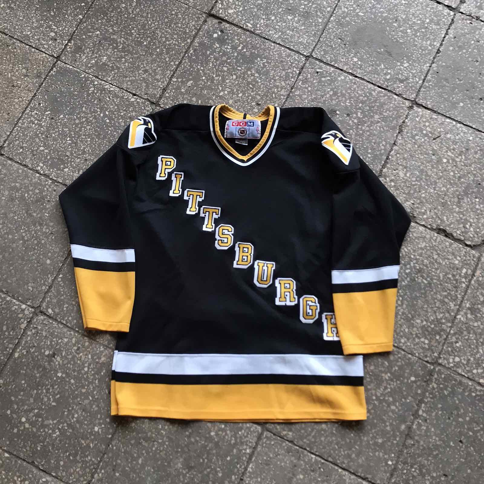 Vintage Vintage 90s Pittsburgh Penguins CCM NHL Hockey Jersey | Grailed