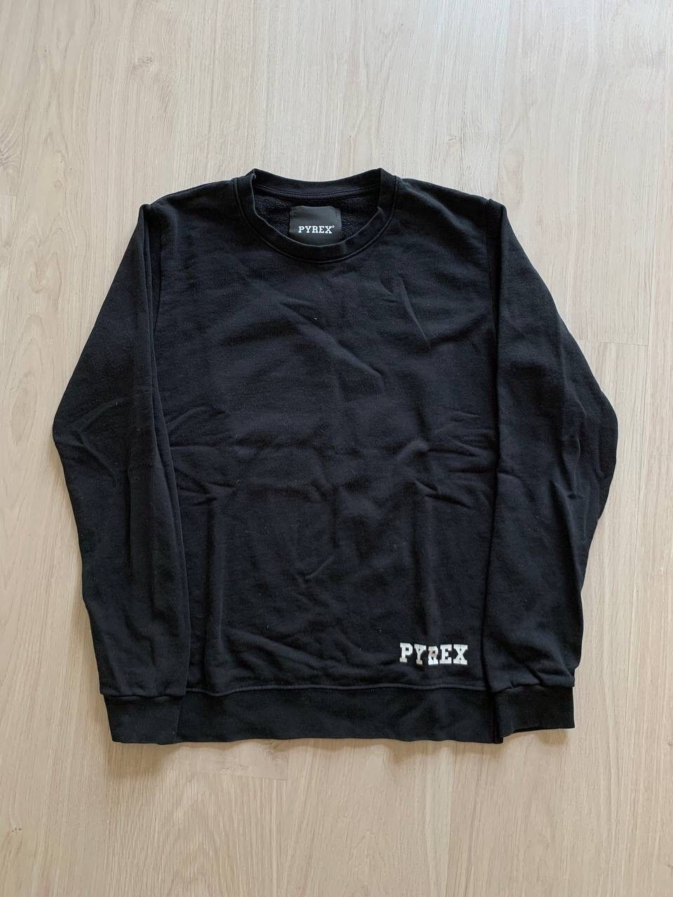 Pyrex Vision Pyrex Vision x Virgil Abloh Black Sweatshirt | Grailed