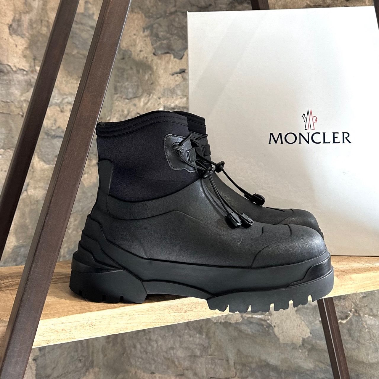 1017 ALYX 9SM × Moncler Moncler X ALYX Black Alison Boots | Grailed