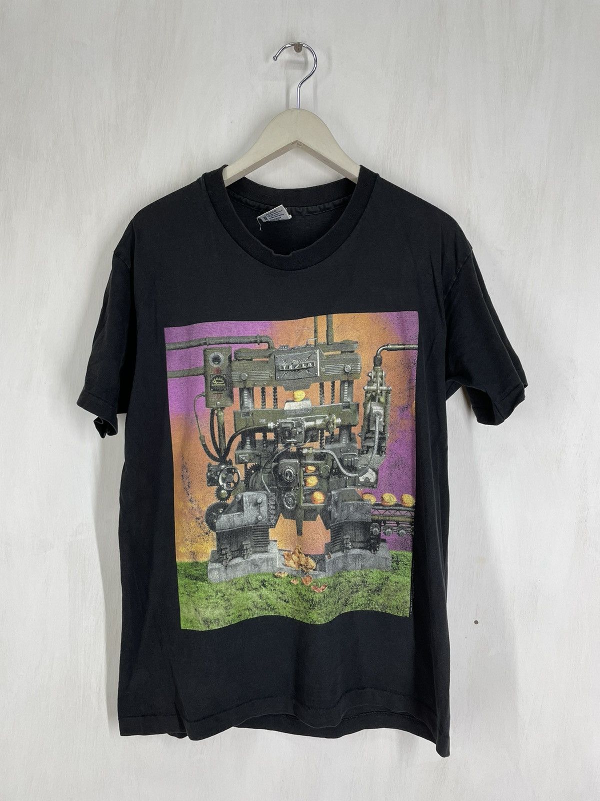 Band Tees × Vintage Vintage 90s Tesla Rock band tour t shirt | Grailed