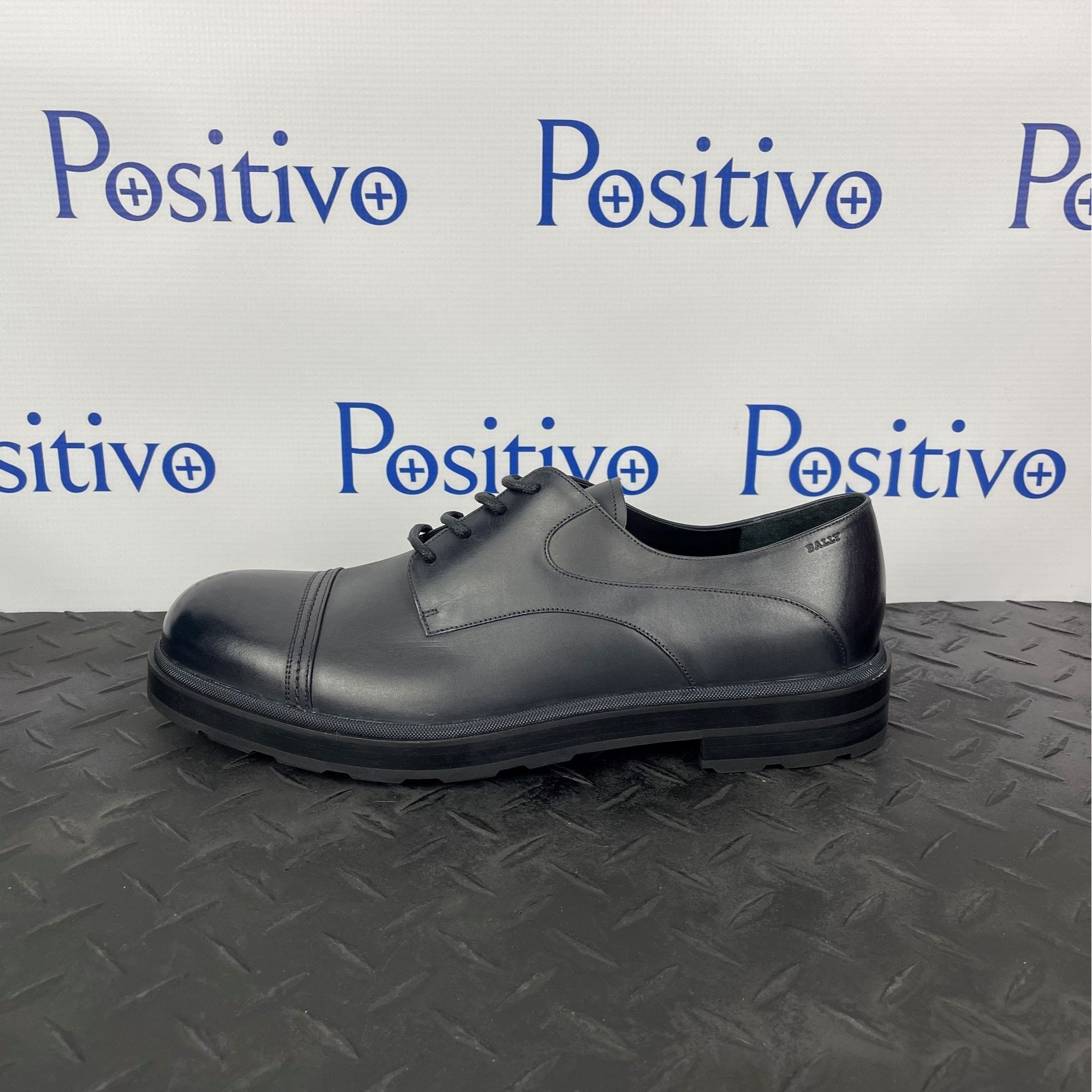 Bally Bally Corvin Black Leather Derby Shoes US 11 | Grailed