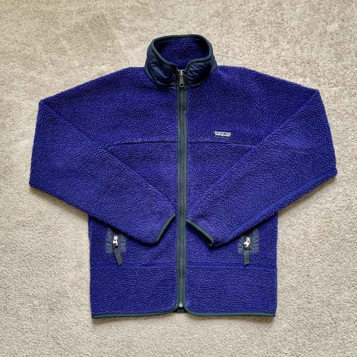 Patagonia Mens Vintage Patagonia Deep Pile PEF Retro X Fleece Jacket ...