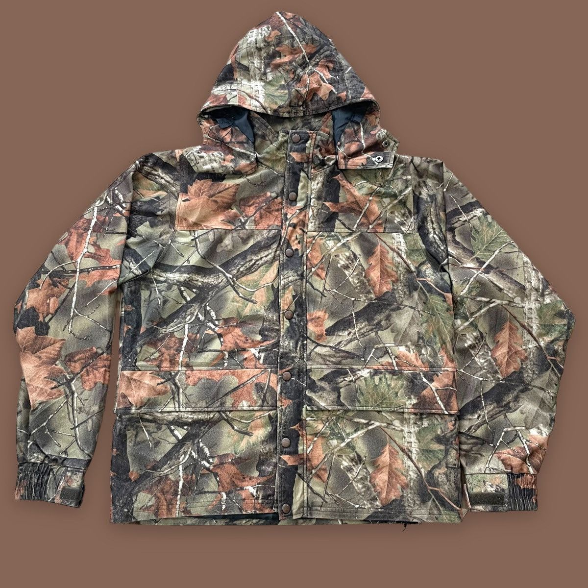 Cabelas Real Tree Camo Outdoors Light Fleeced Jacket / Hunting | Grailed