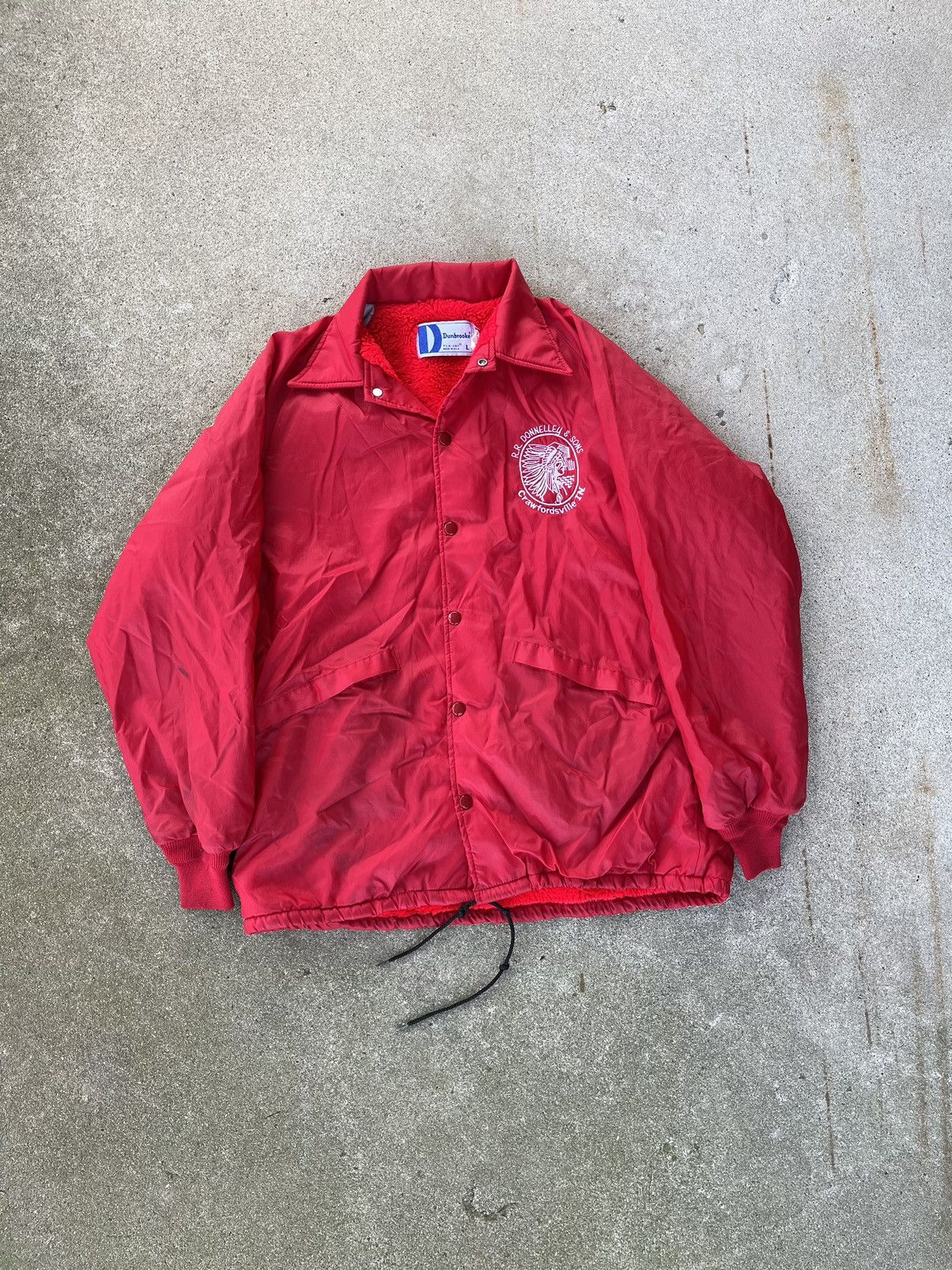 Vintage Vintage fleece lined coaches jacket | Grailed
