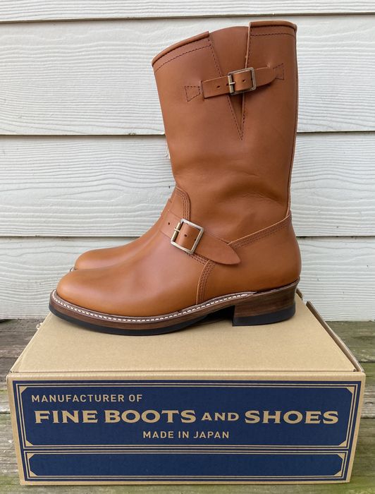 John Lofgren Engineer Boot - Badalassi Cognac | Grailed