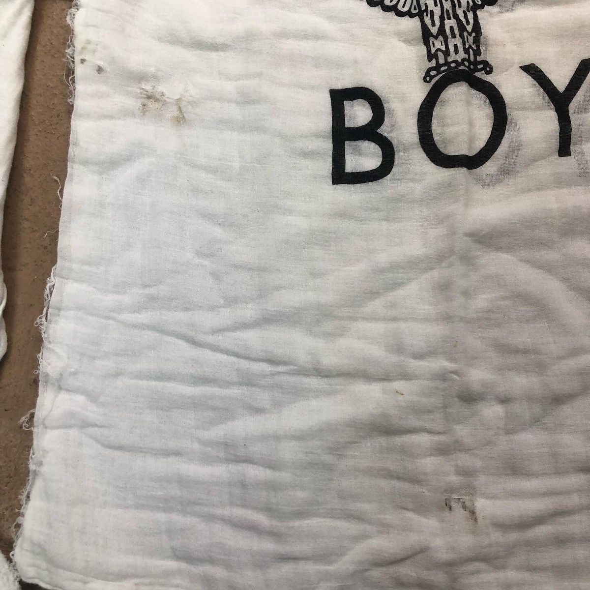 Boy London 1980s BOY Eagle Logo Seditionaries Muslin Top | Grailed