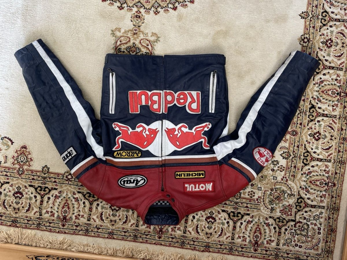 Red Bull 90’s RARE VINTAGE RED BULL ALPINESTARS MOTORCYCLE JACKET | Grailed