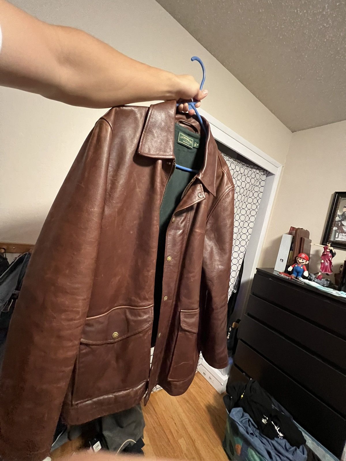 Vintage CC Filson Leather Jacket | Grailed