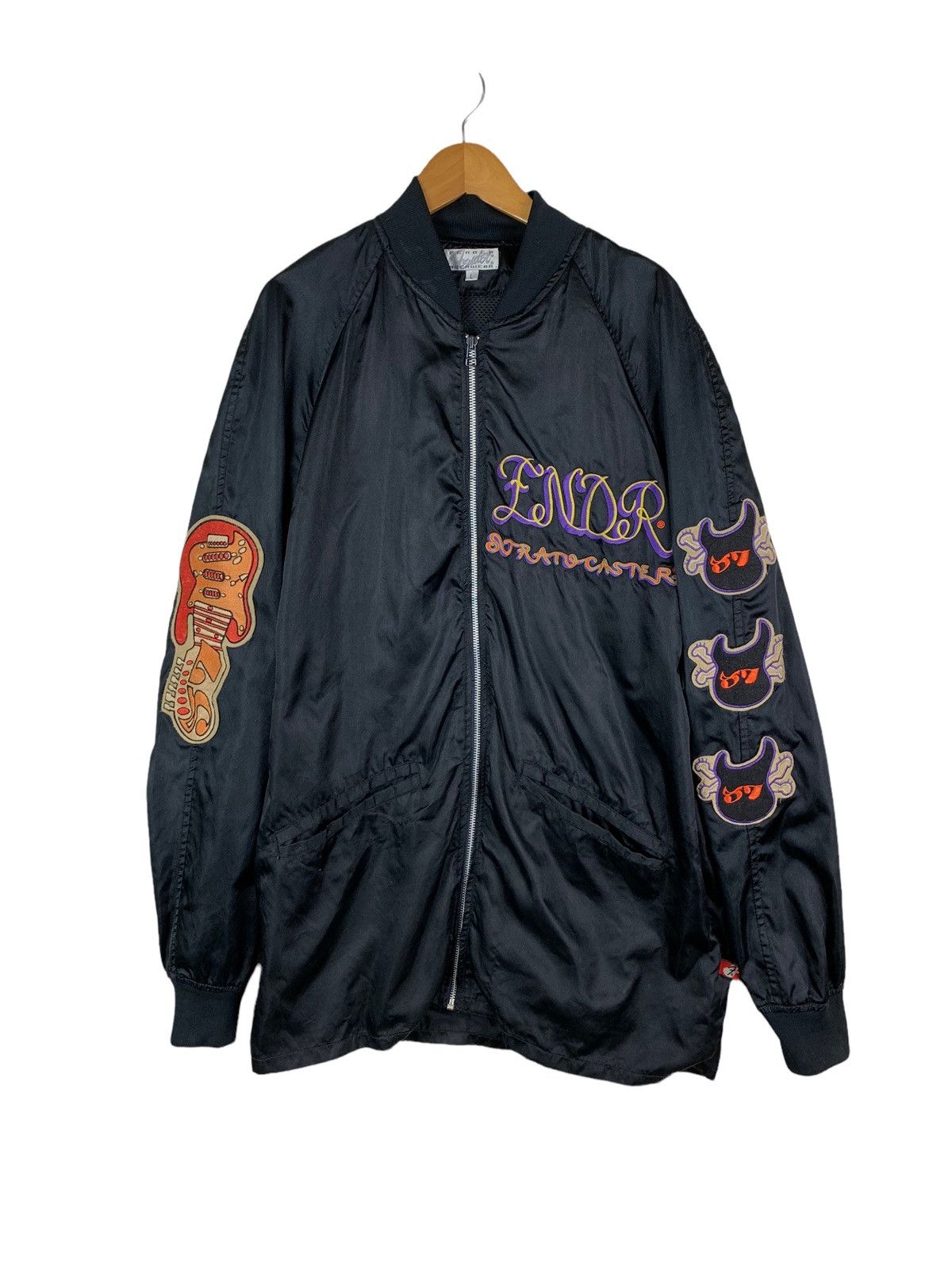 Band Tees × Fender × Vintage Vintage Fender Patch Light Jacket | Grailed