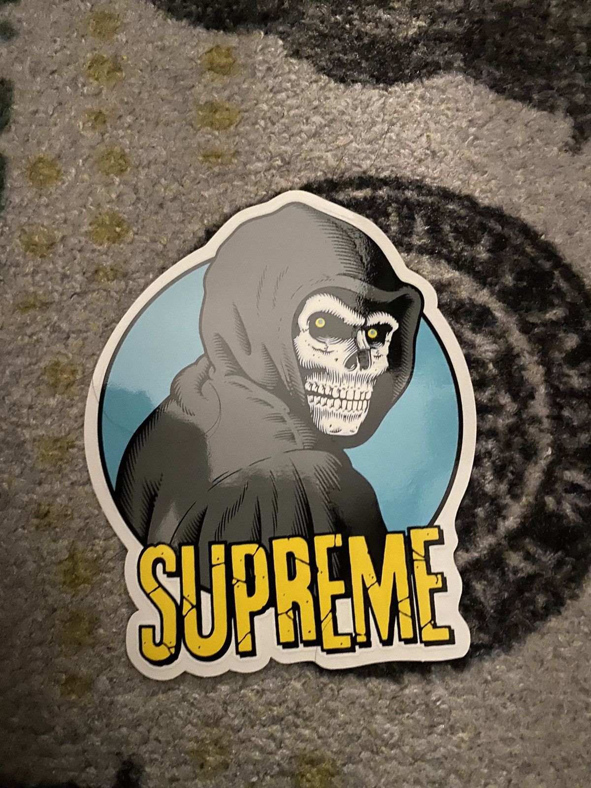 Supreme Supreme Skeleton in Hood Sticker | Grailed