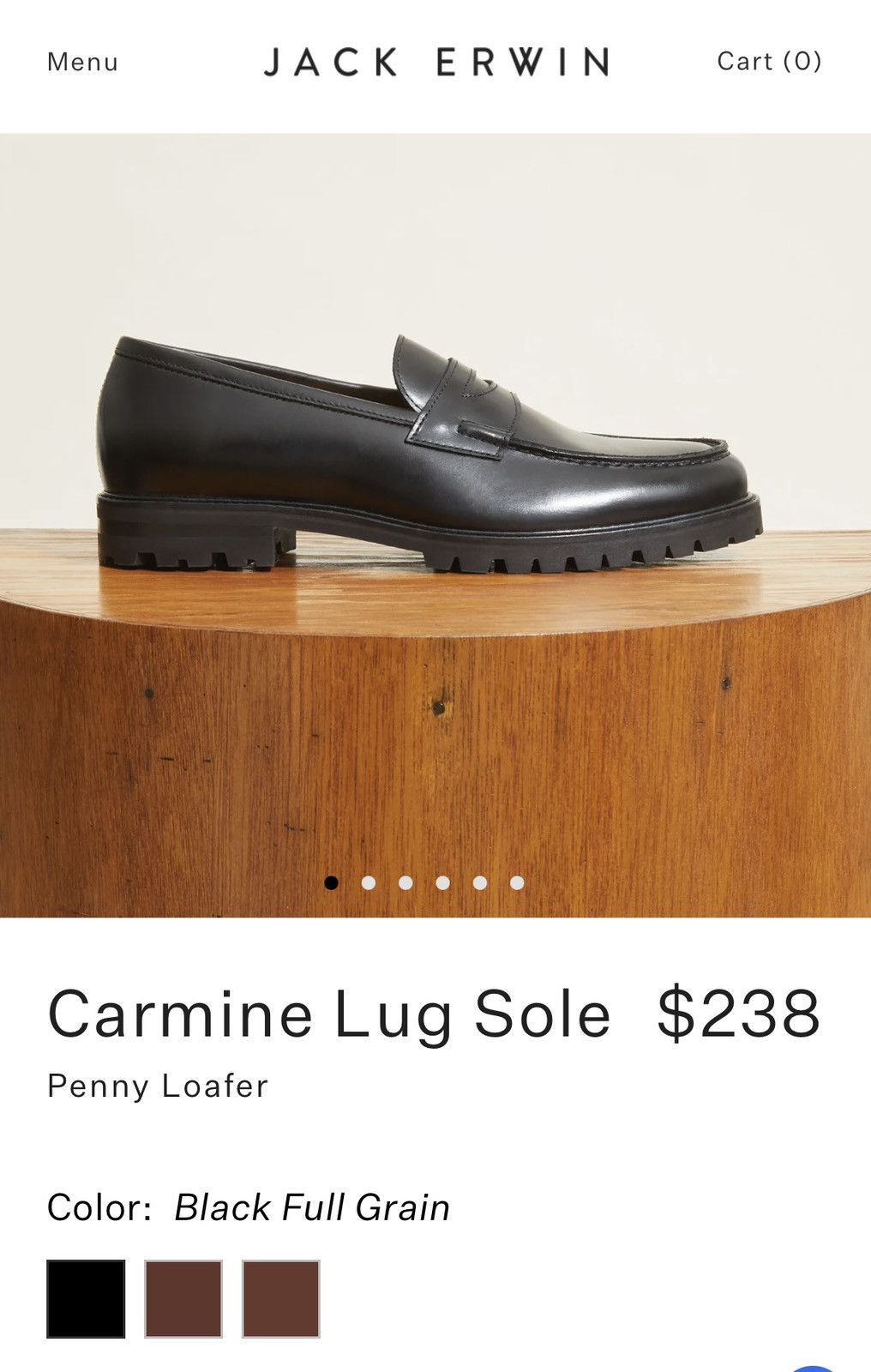 Jack Erwin Jack Erwin Carmine Lug Loafers | Grailed