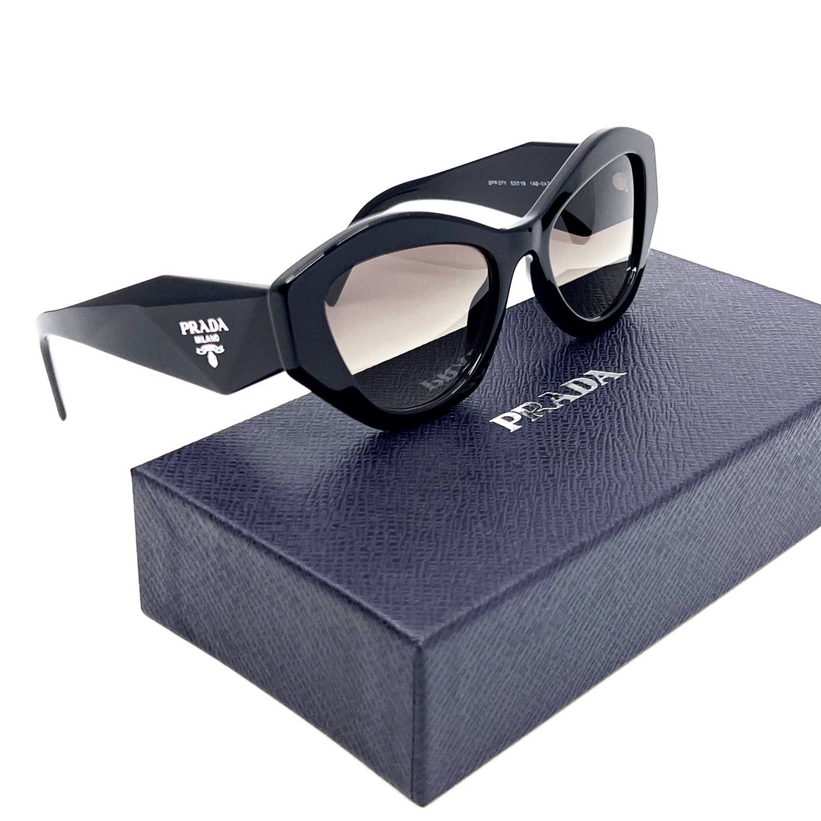 Prada PRADA Sunglasses SPR07Y 1AB-0A7 Authentic New! | Grailed