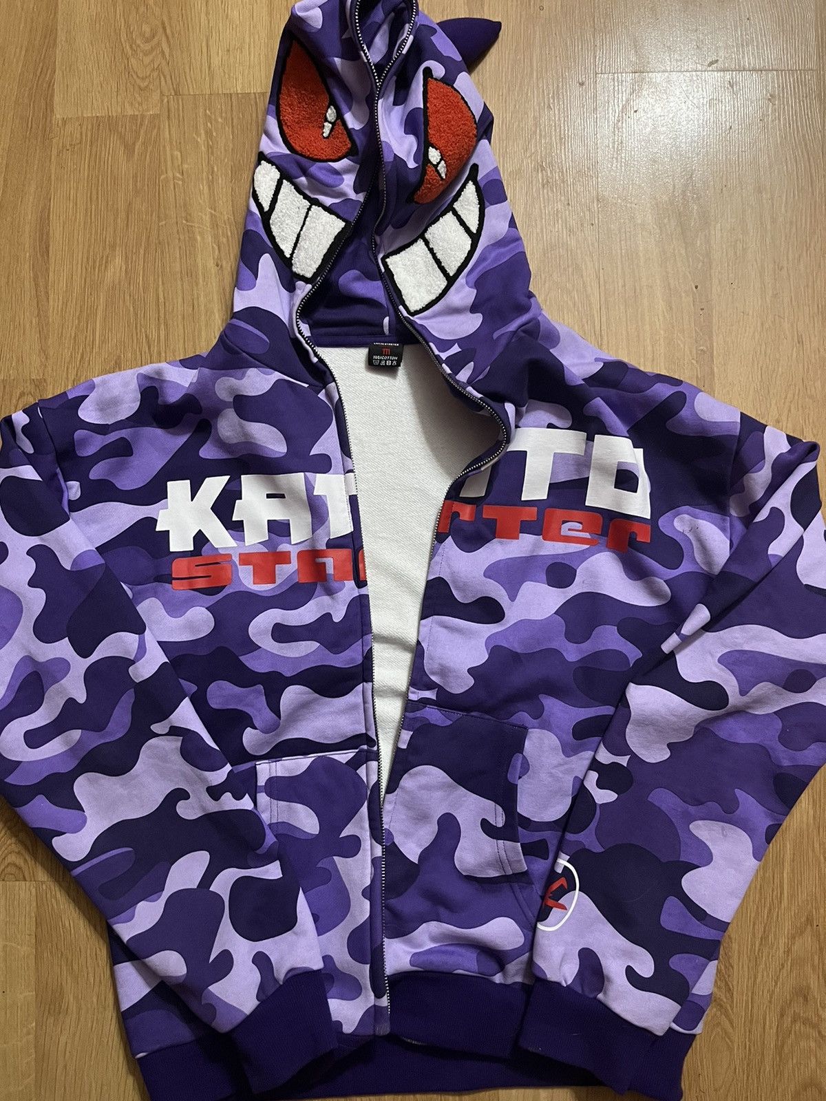 Japanese Brand Kanto Starter Gengar Hoodie | Grailed