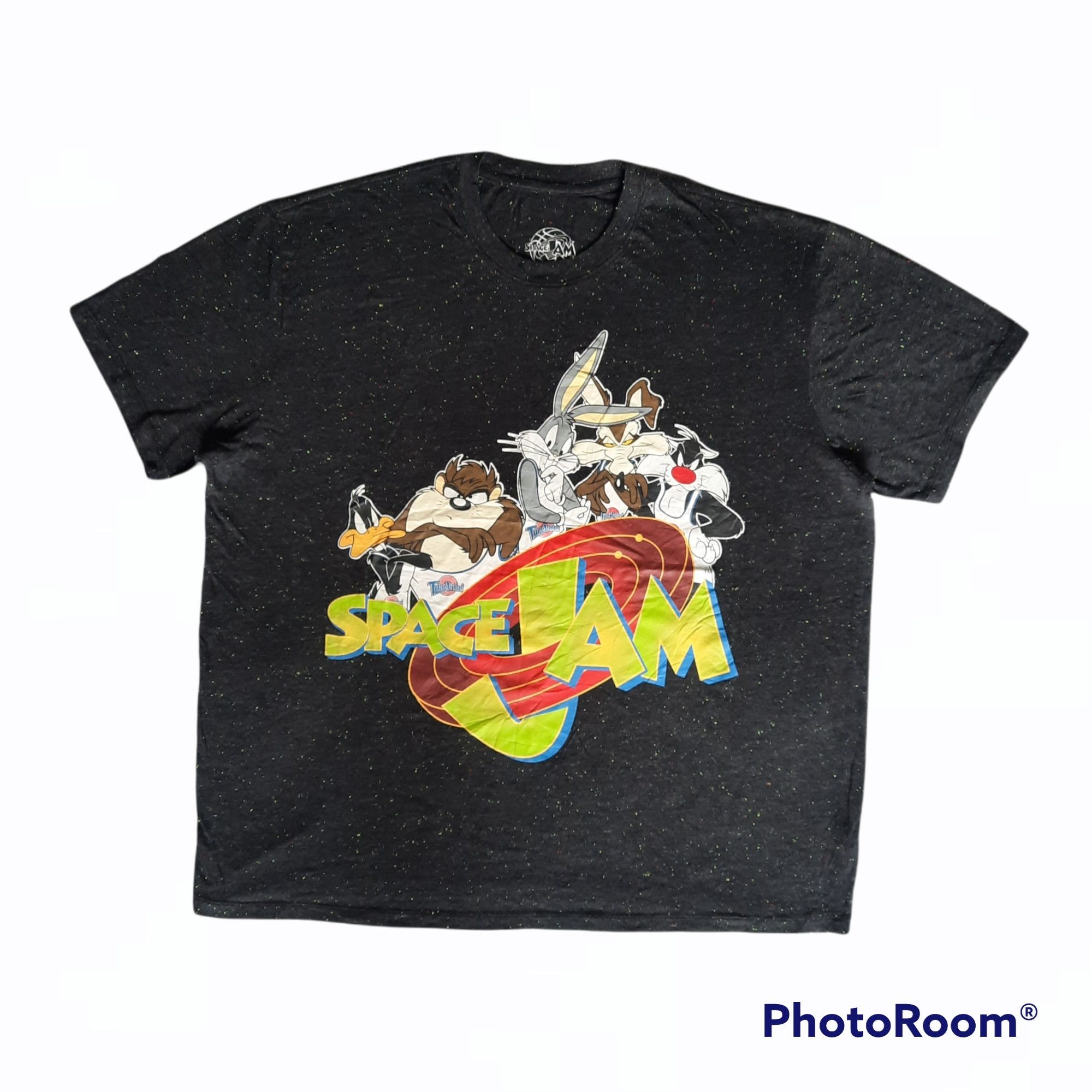 Movie Nba looney tunes space jam cartoon movie tshirt | Grailed