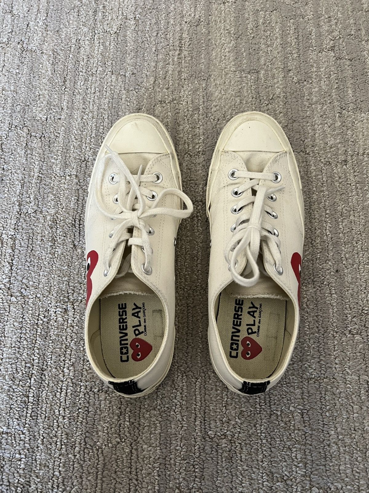 Comme des Garcons × Converse Converse Play Comme desk GARÇONS | Grailed